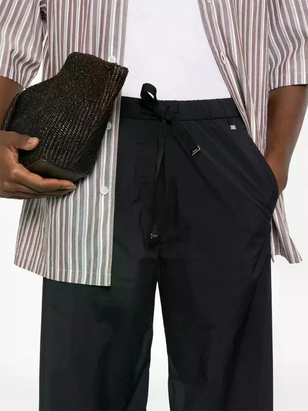 Herno Wide Leg Trousers - Blue