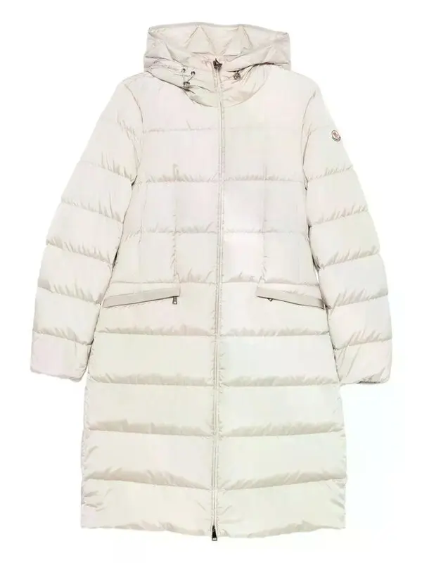 Moncler Quilted Coat With Hood