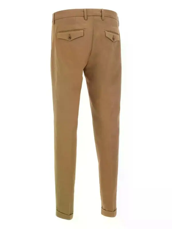 MYTHS Pleated Cotton Trousers