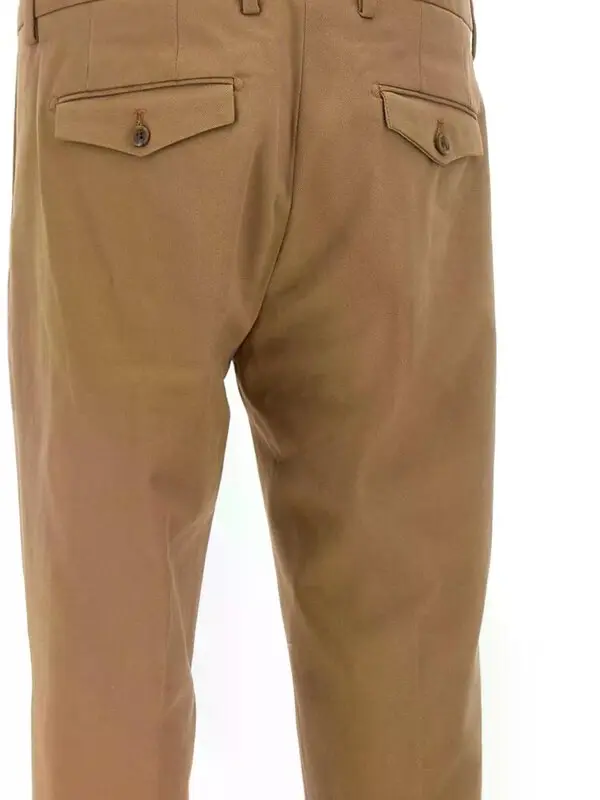MYTHS Pleated Cotton Trousers