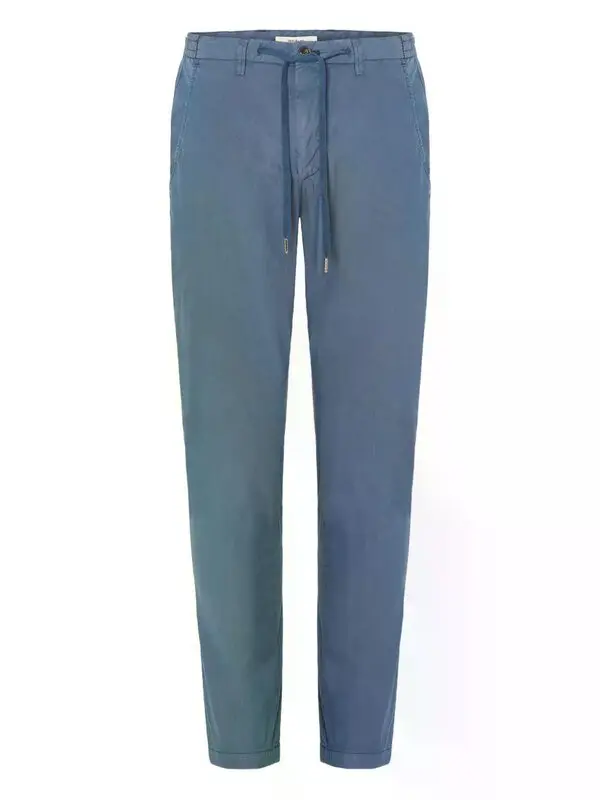 BRIGLIA 1949 Drawstring Cotton Trousers