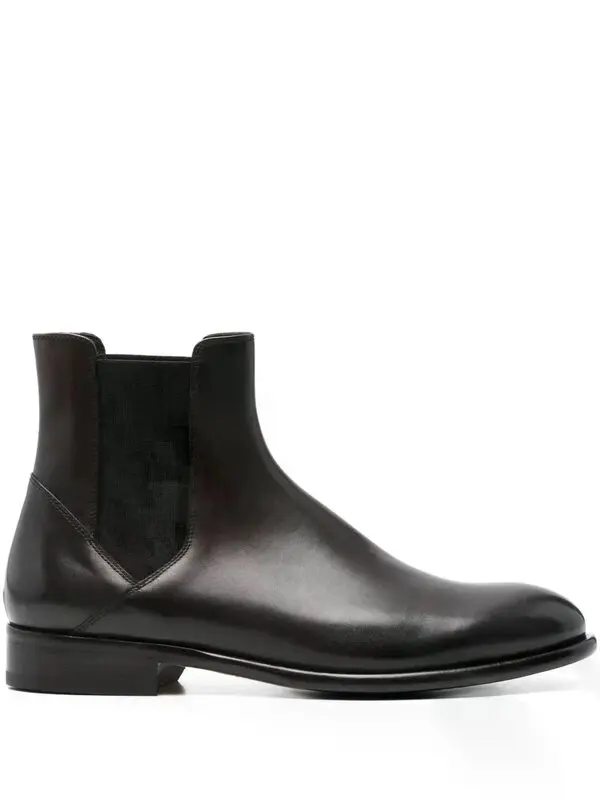 DOUCAL'S Leather Chelsea Boots