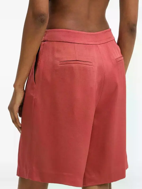 Karl Lagerfeld Pleated-front Shorts