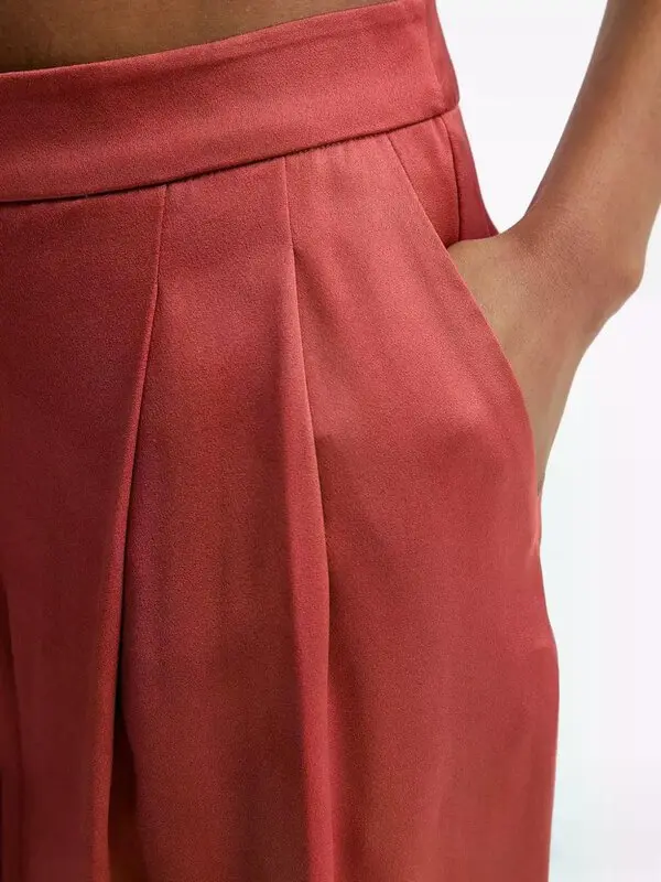 Karl Lagerfeld Pleated-front Shorts