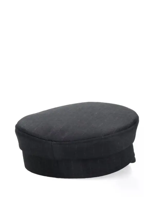 Ruslan Baginskiy Embroidered Pinstriped Sailor Cap