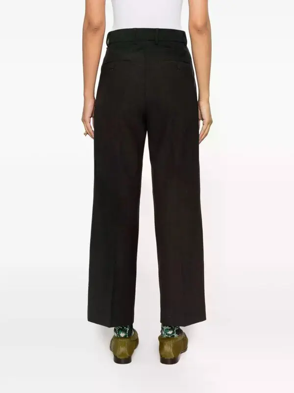 Plan C Front-pockets Trousers