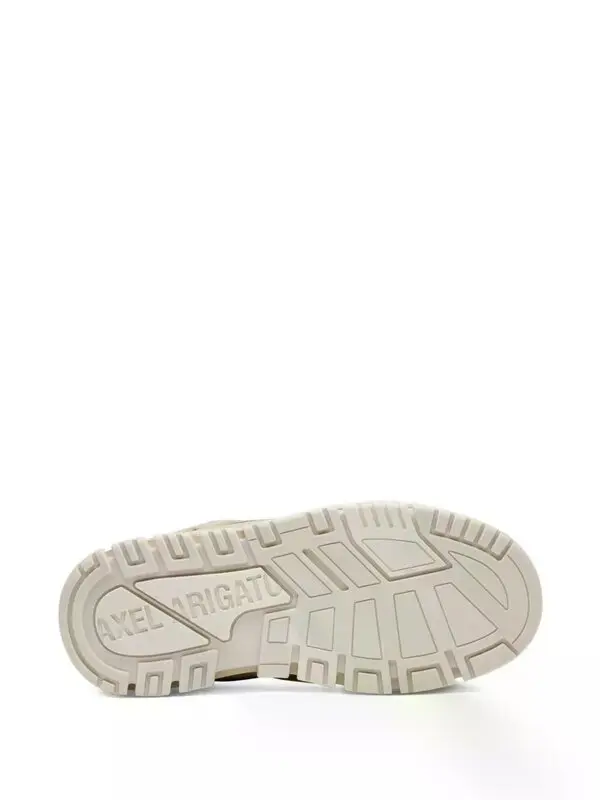 Axel Arigato Area Lo Embossed-logo Sneakers - Neutrals