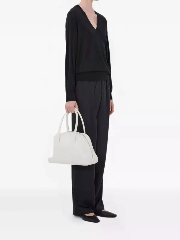 Loulou De Saison Julio V-neck Cashmere Sweater - Black