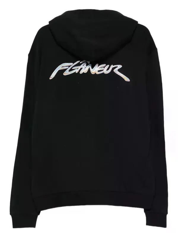 FLANEUR Logo-print Hoodie