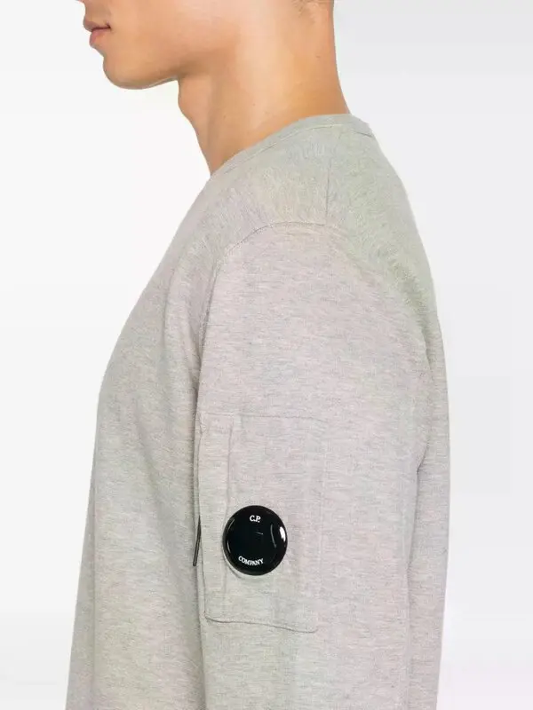 C.P. COMPANY Lens-pocket Sweatshirt - Grey