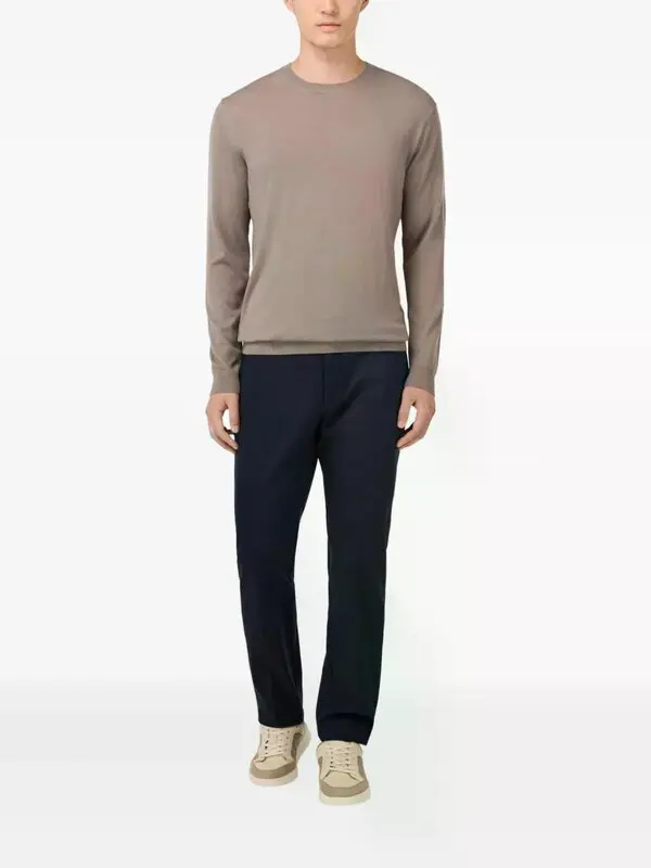 Boggi Milano Stretch Cotton Trousers