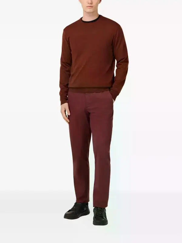 Boggi Milano Logo-patch Trousers