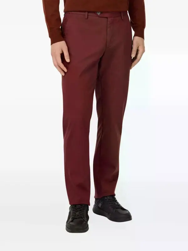 Boggi Milano Logo-patch Trousers