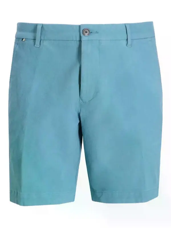 BOSS Cotton Twill Shorts - Blue