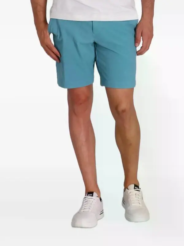 BOSS Cotton Twill Shorts - Blue