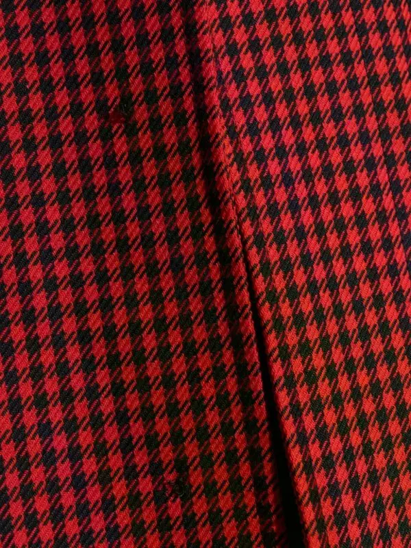 Balenciaga Houndstooth Belted Coat