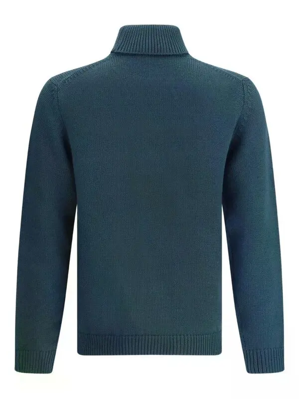 ROBERTO COLLINA Turtleneck Wool Sweater
