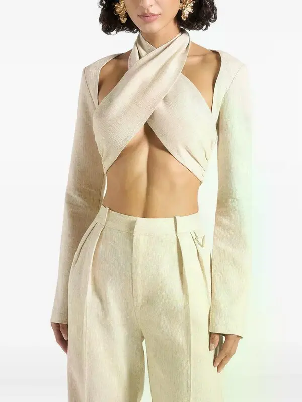 Manière De Voir Crossover Bolero Top