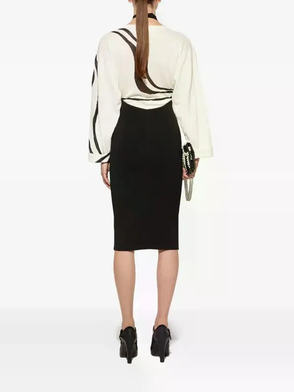 Emilio Pucci Abstract-print Knit Dress