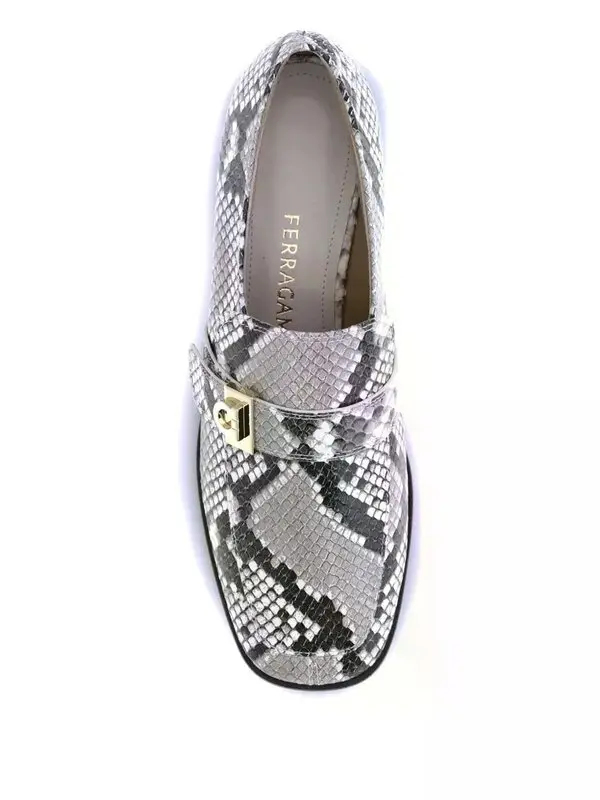 FERRAGAMO Hug Buckle Loafers