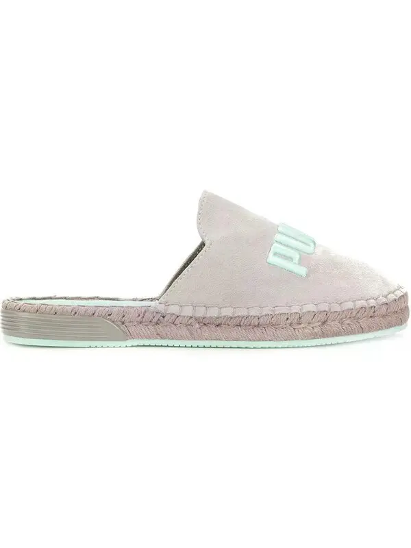 FENTY BEAUTY Embroidered Logo Espadrilles