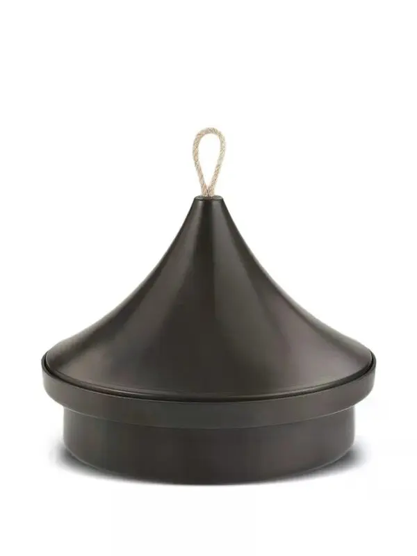 KNINDUSTRIE Conical-lidded Food Container - Brown