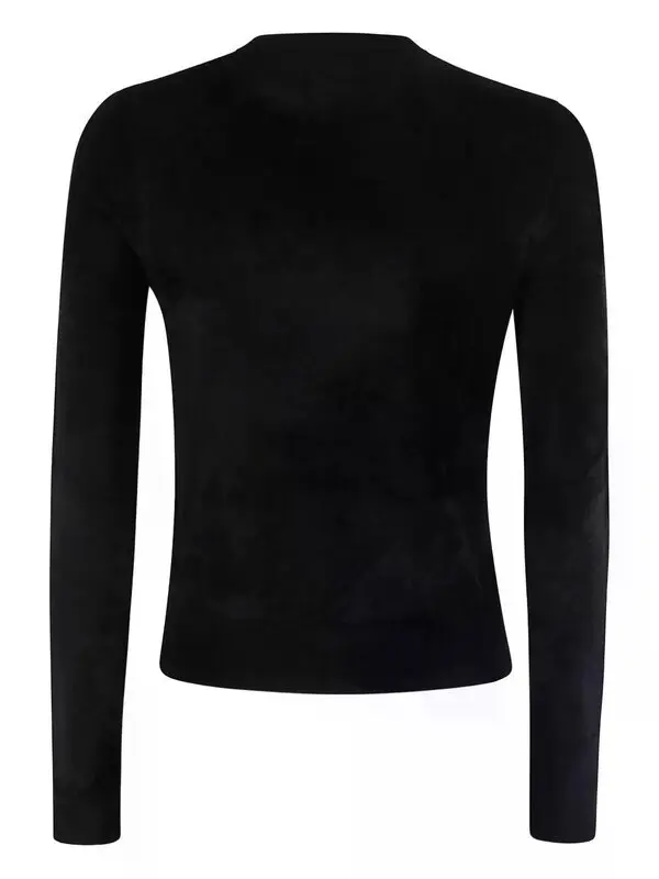 DIESEL® Embroidered-logo T-shirt - Black