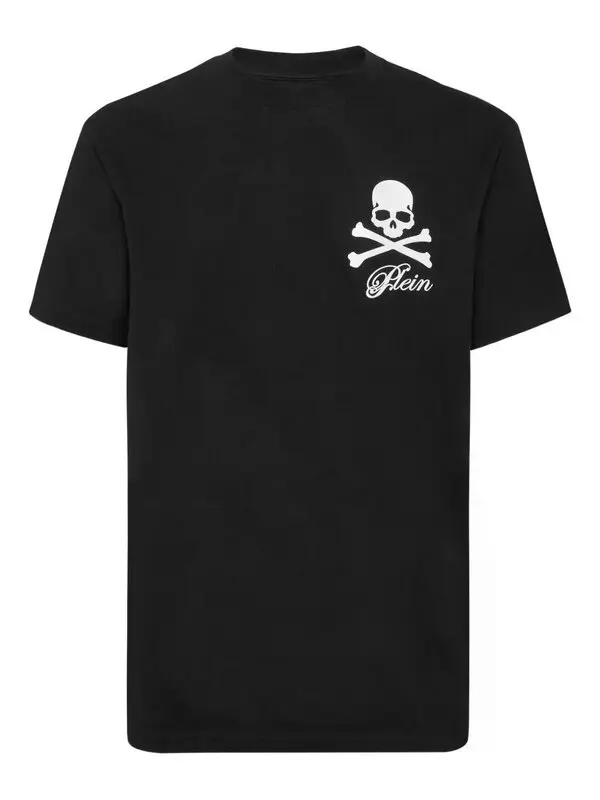 Philipp Plein Skull Bones-print T-shirt - Black
