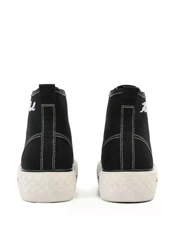 Karl Lagerfeld Lace-up High-top Sneakers