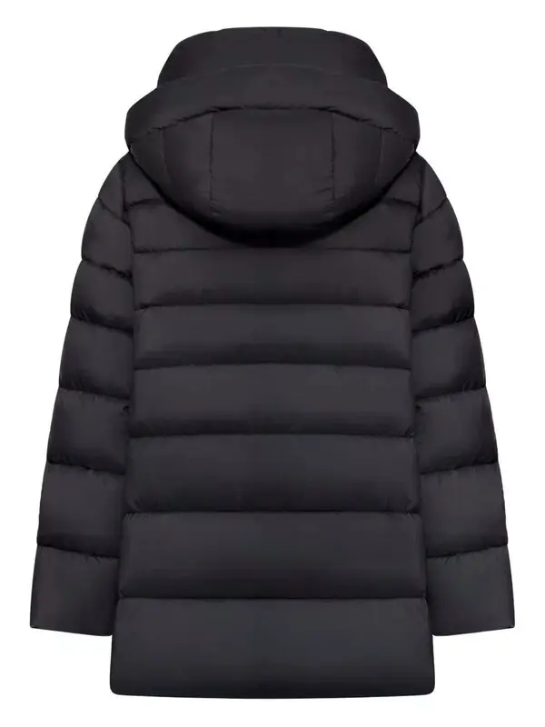 MOORER Quilted Hooded Jacket