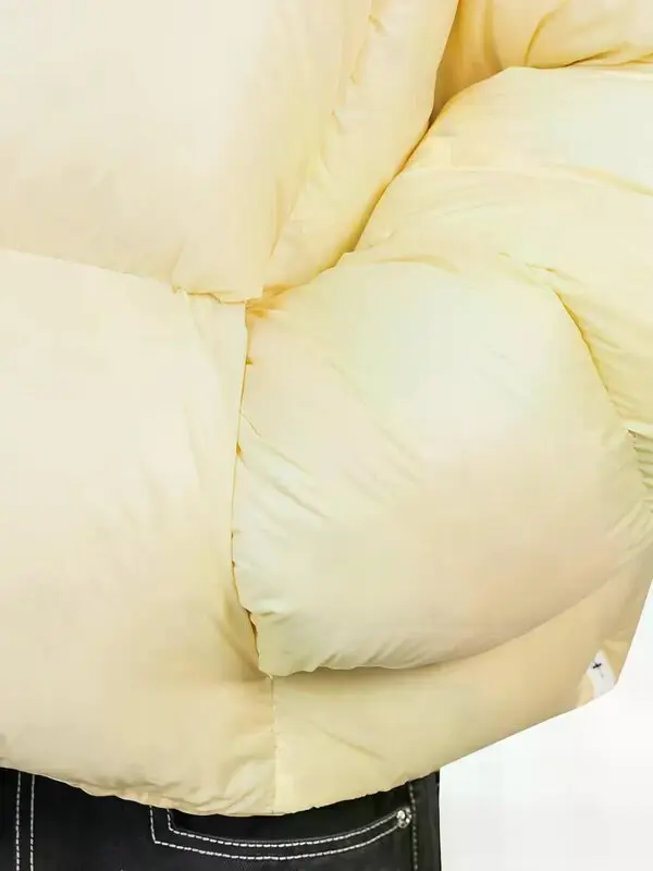 JIL SANDER Quilted Puffer Coat - Yellow