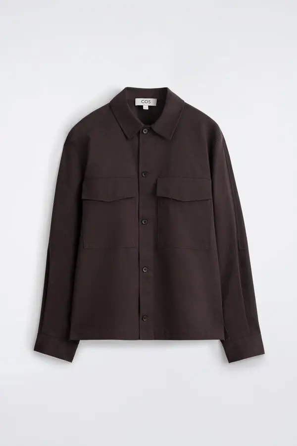 Cos Relaxed Cotton Overshirt