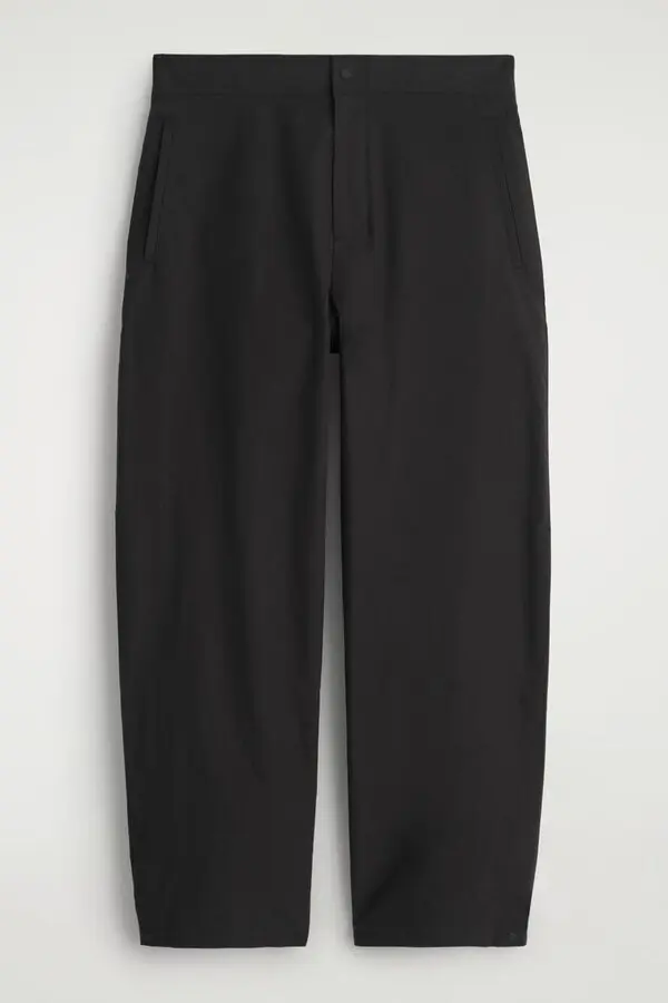 Cos Cotton Barrel-leg Pants