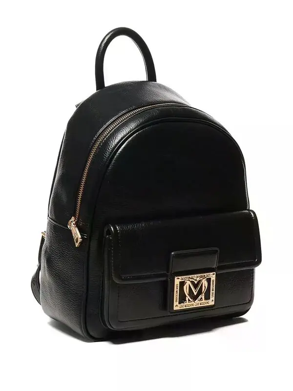 Moschino Logo-plaque Backpack