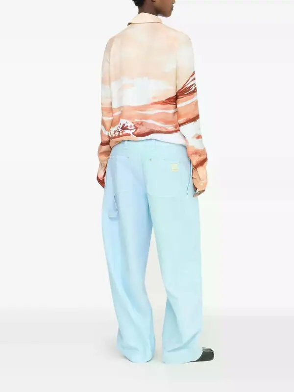 JW Anderson Pleated Paneled Trousers