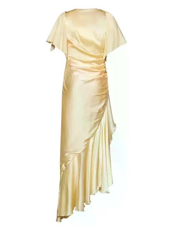 Amen Silk-satin Dress