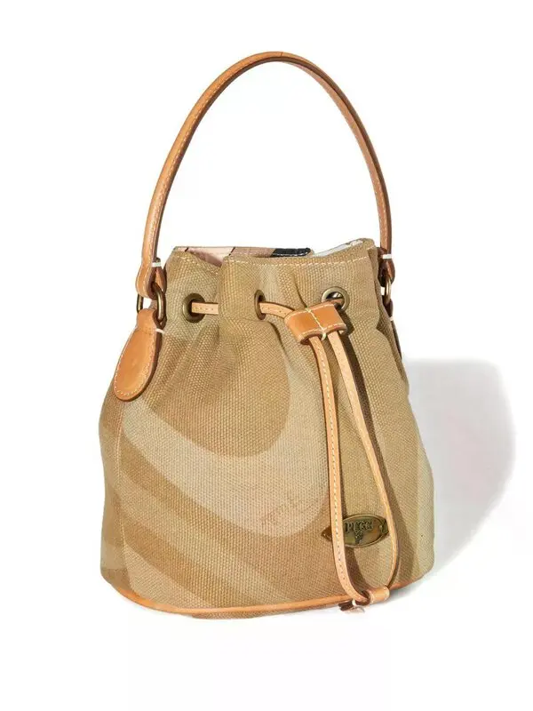 Emilio Pucci Drawstring Bucket Bag