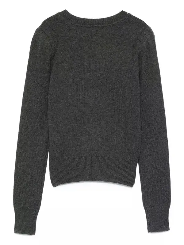 MARANT ETOILE Embroidered Long-sleeved Sweater