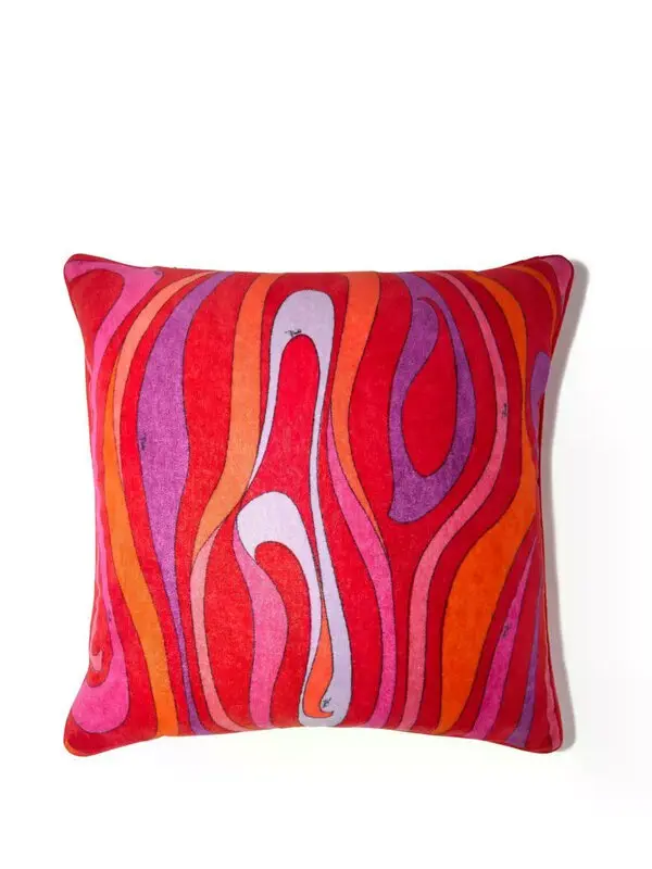 Emilio Pucci Marmo-pattern Cushion