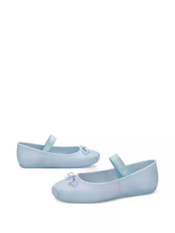 Melissa Bow-detail Ballet Flats