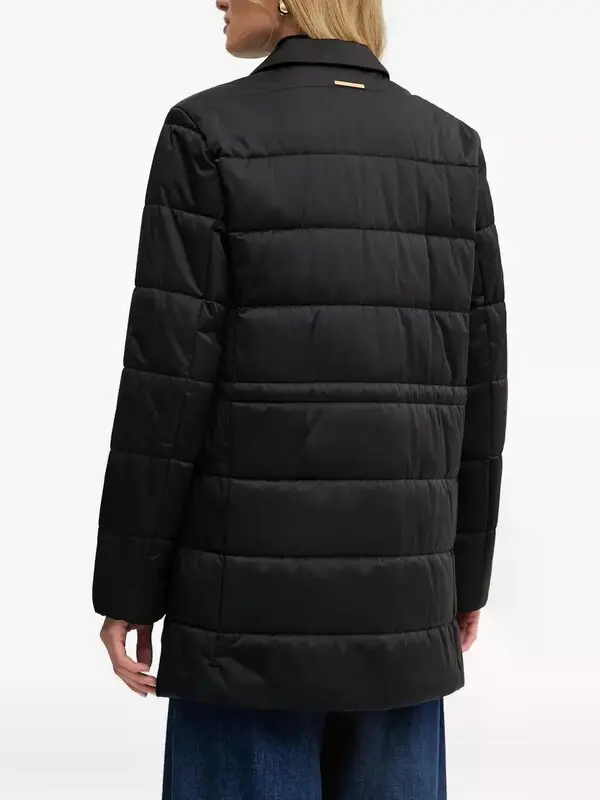 Karl Lagerfeld Quilted Jacket With Notched Lapel