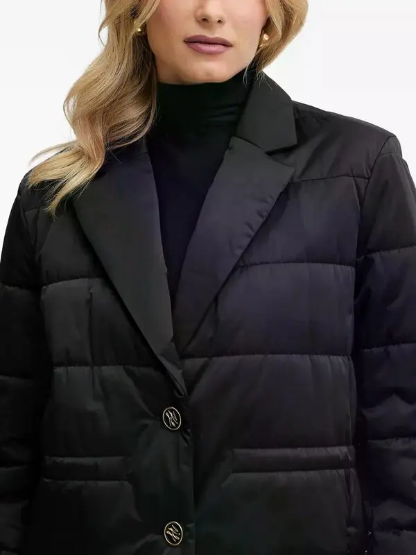 Karl Lagerfeld Quilted Jacket With Notched Lapel