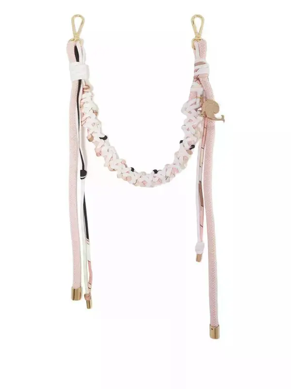 Emilio Pucci Braid-tubulars Belt - Pink