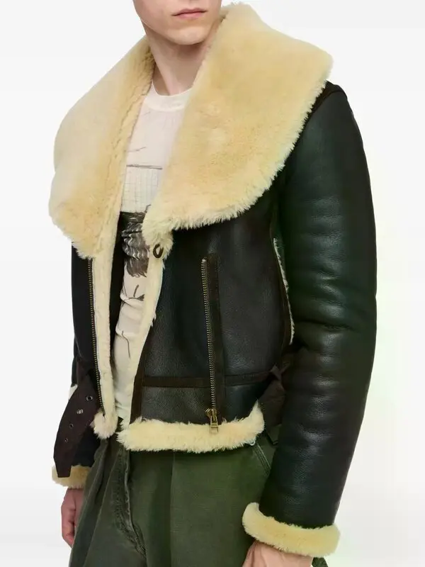 JW Anderson Shearling Jacket - Brown