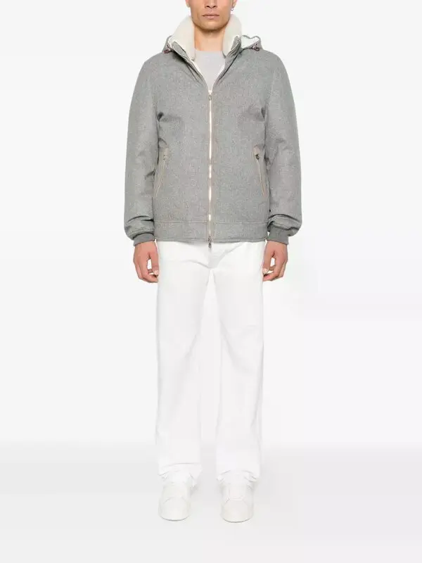 Brunello Cucinelli Zip Hooded Jacket
