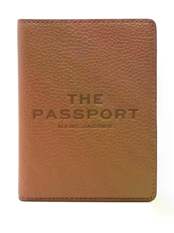 Marc Jacobs The Passport Leather Holder - Brown