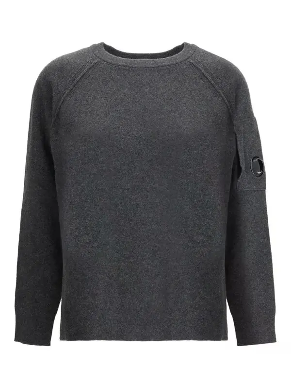 C.P. COMPANY Raglan-sleeve Wool Blend Sweater