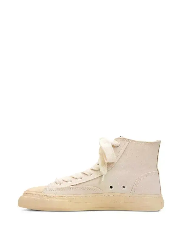 GENERAL SCALE. Roy High-top Canvas Sneakers