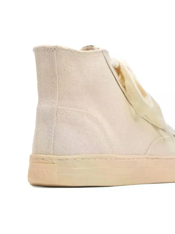 GENERAL SCALE. Roy High-top Canvas Sneakers