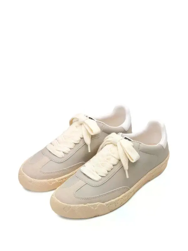 GENERAL SCALE. Mixed-material Low-top Sneakers